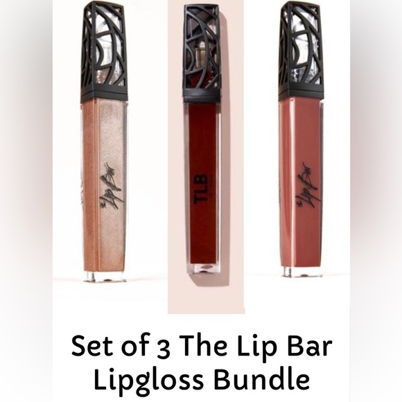 The Lip Bar | Makeup | Set Of 3 The Lip Bar Lipgloss Bundle | Poshmark